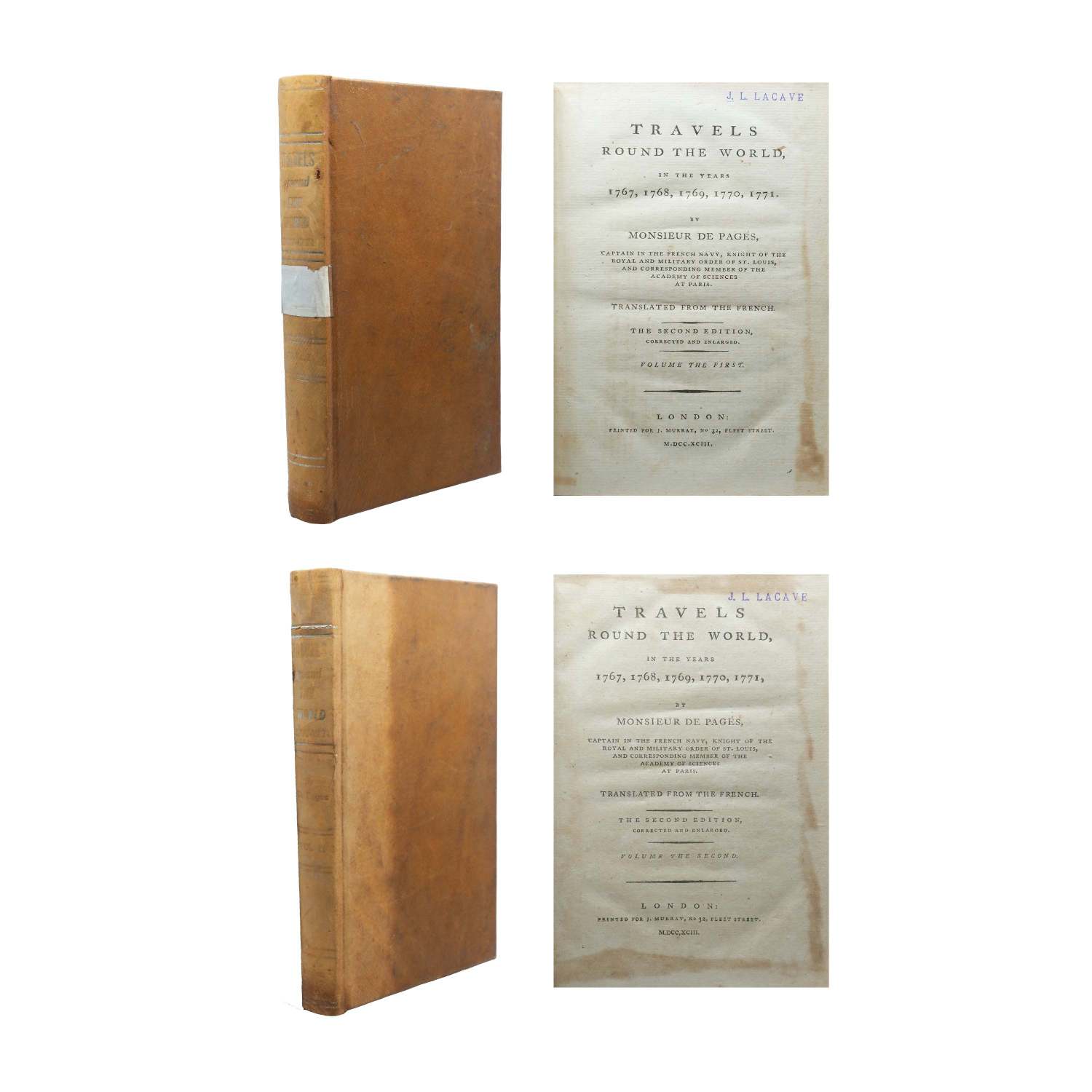 Travels around the World in the years 1767, 1768, 1769, 1770, 1771 ...